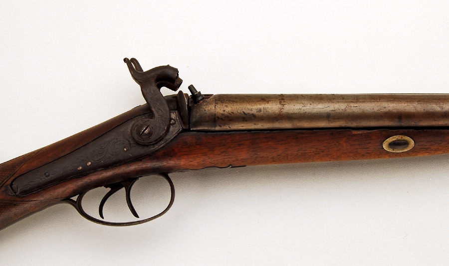 William Moore 12 Gauge Muzzle Loader Black Powder Hammer Shotgun No Ffl ...