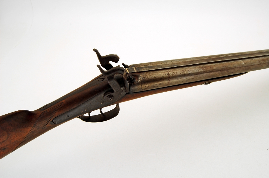 William Moore 12 Gauge Muzzle Loader Black Powder Hammer Shotgun No Ffl ...