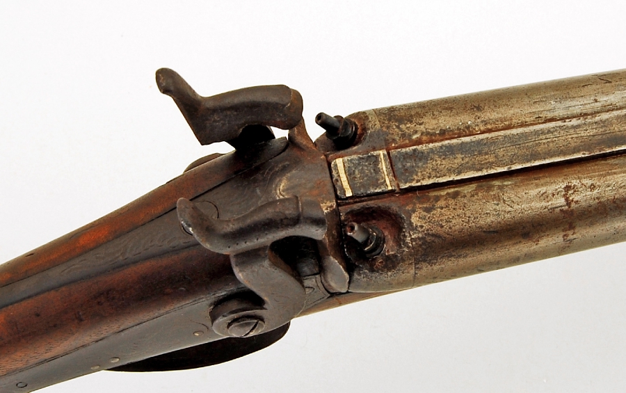 William Moore 12 Gauge Muzzle Loader Black Powder Hammer Shotgun No Ffl ...