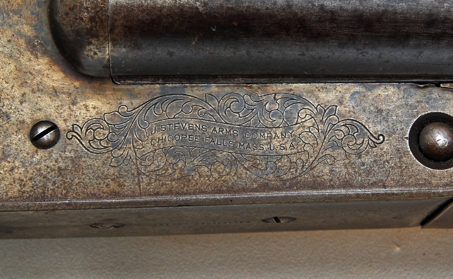 J Stevens Model 335 12 Gauge 2-3/4 Inch Chamber Double Barrel Shotgun C ...