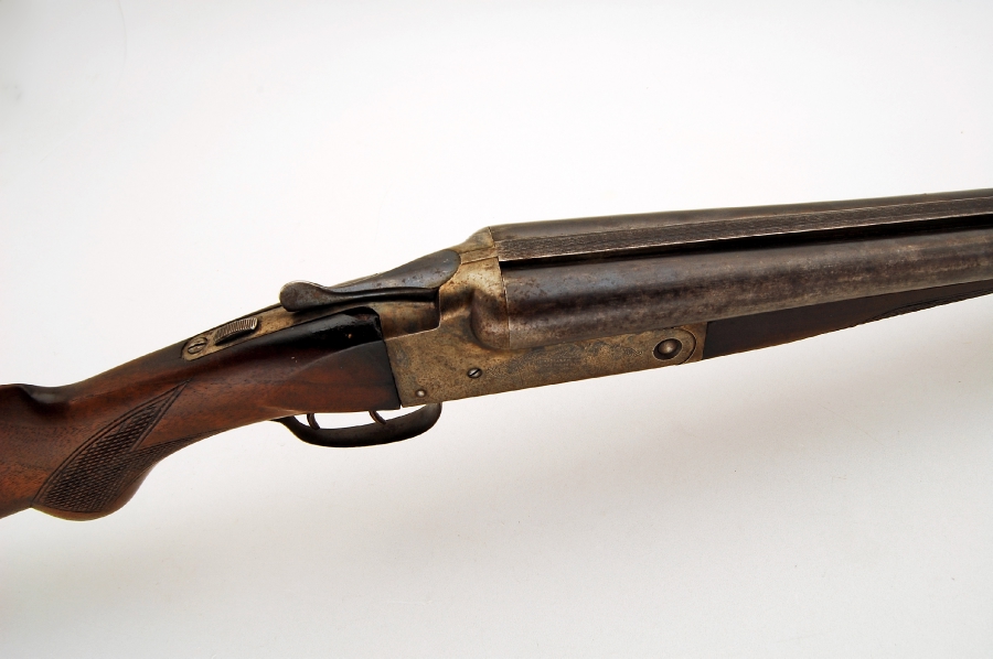 J Stevens Model 335 12 Gauge 2-3/4 Inch Chamber Double Barrel Shotgun C ...