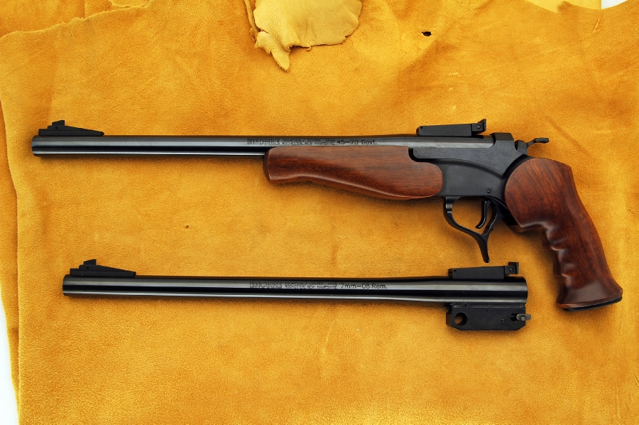 Thompson Center Encore Handgun 2 Barrels Caliber 45-70 & 7mm-08 For ...