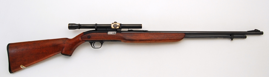 J.C Higgins Model 30 Caliber 22 Long Rifle Semi Auto Tube Feed & Scope ...