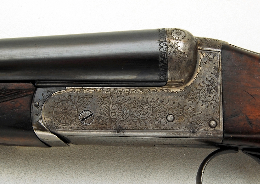 Thomas Wild 12 Gauge 2-3/4 Inch Chamber Double Barrel Shotgun & Case C ...