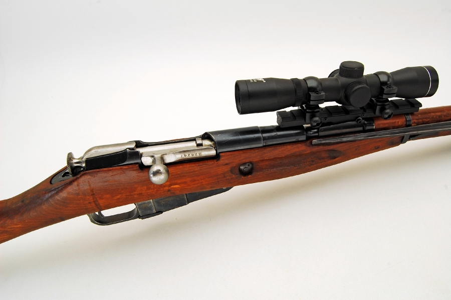Mosin Nagant Model M44 Caliber 7.62x54 Bolt Action Rifle & Scope C&R Ok ...
