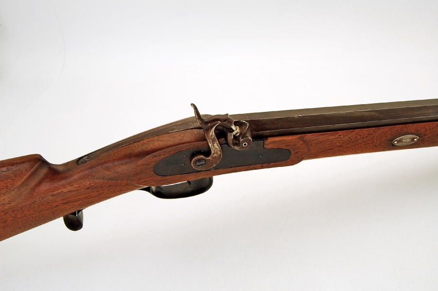 W . M. Large Black Powder Rifle 50 Caliber Muzzle Loader No Ffl Needed ...