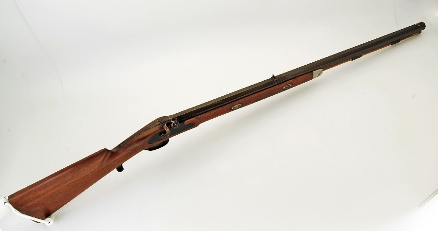 W . M. Large Black Powder Rifle 50 Caliber Muzzle Loader No Ffl Needed ...