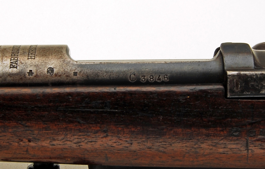 Fabrique National (Fn) Mauser Model 1889 Bolt Action Rifle Caliber 7 ...