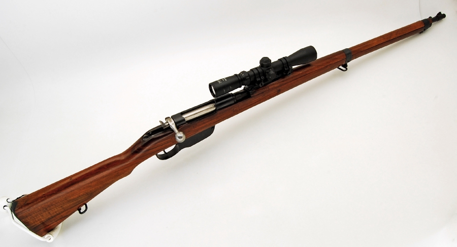 Austrian Steyr Mannlicher M95 Bolt Action Rifle & 2x7 Scope C&R Ok ...