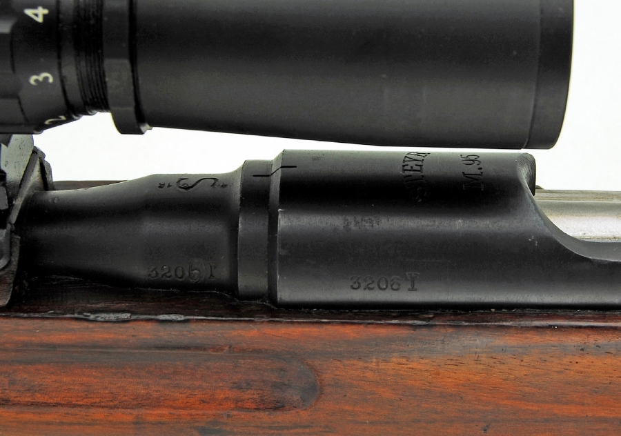 Austrian Steyr Mannlicher M95 Bolt Action Rifle & 2x7 Scope C&R Ok ...