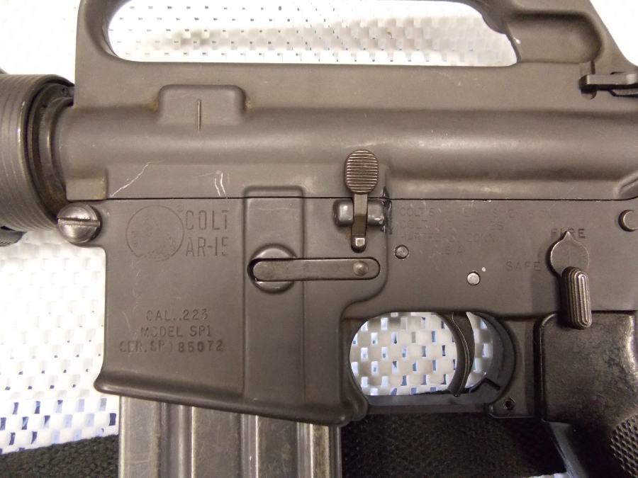 Colt Sp1 Ar-15 .223 Rem. For Sale at GunAuction.com - 13998139