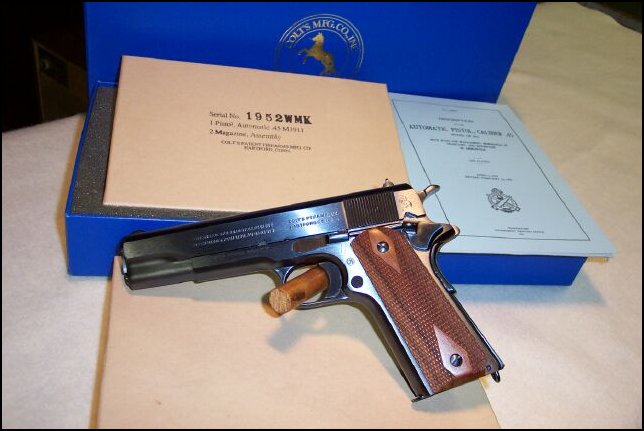 Colt 1911 Wwi Replica 45 Acp For Sale at GunAuction.com - 7618859