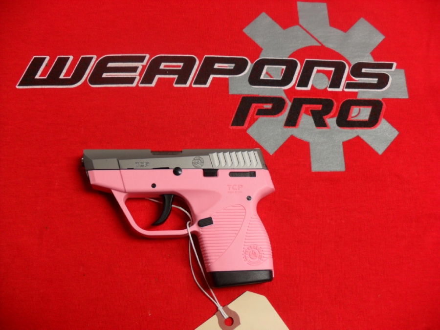 Taurus Tcp Pt 738 .380acp, Ss, Pink, 2 Mags For Sale at GunAuction.com ...