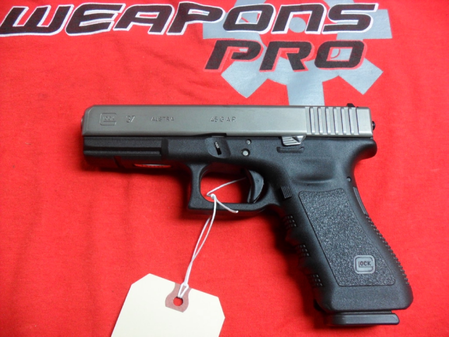 Glock Model 37, .45gap, Ss Slide, Fs, Like New For Sale at GunAuction ...