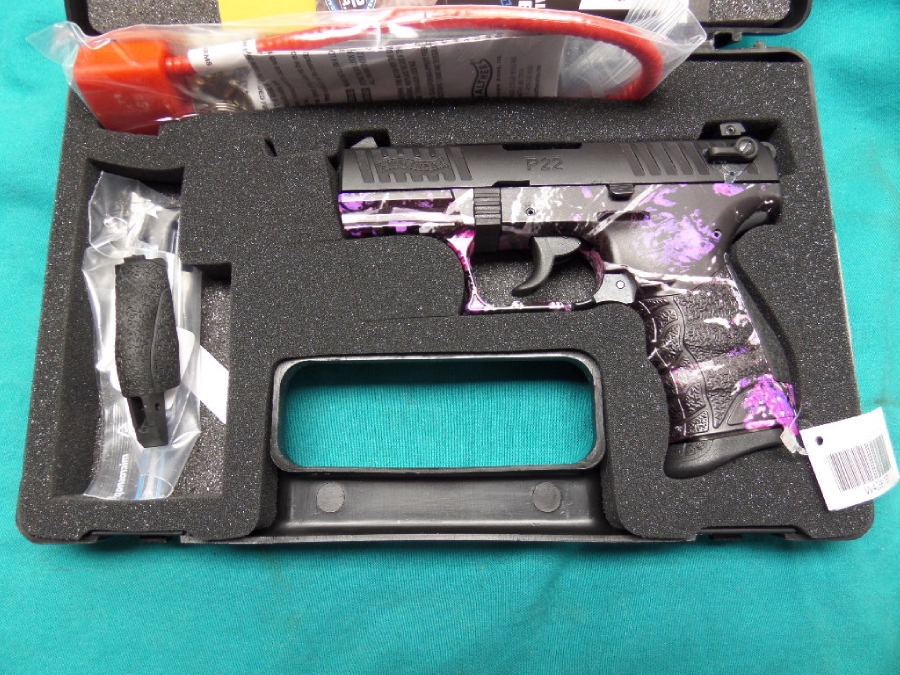 Walther Arms P22, 22lr, Pink Muddy Girl Camo For Sale at GunAuction.com ...