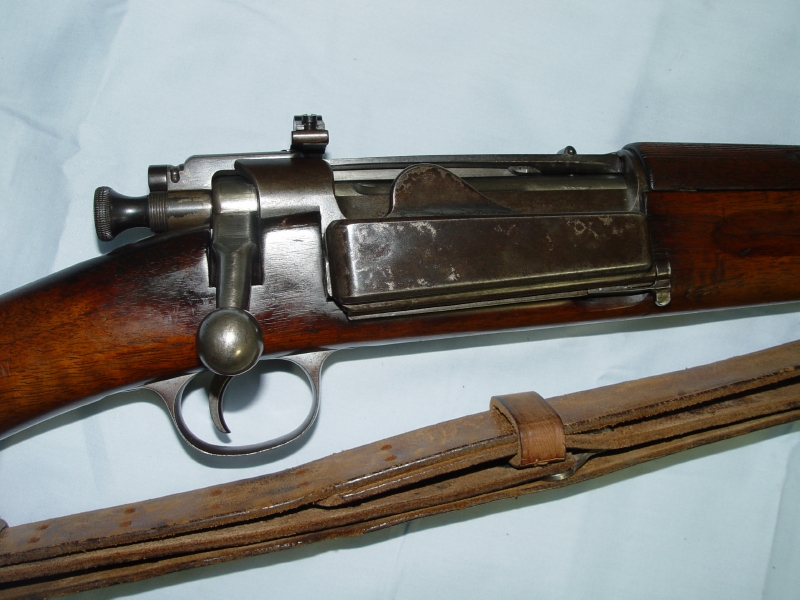 Springfield Arms Company 1898 Krag Mfd 1901 Sling Great Cartouche Look ...