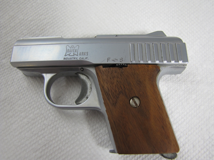 Raven Arms Model P-25 Stainless .25 Caliber See It Here For Sale at ...