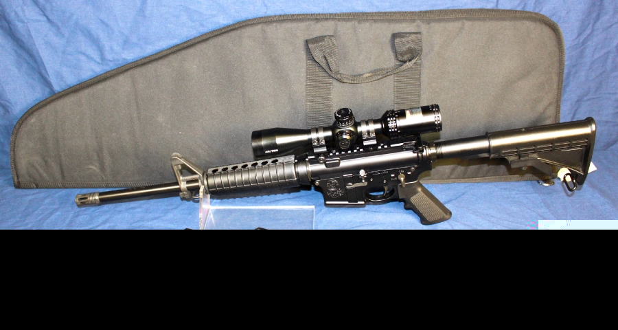 Smith & Wesson M&P Ar-15 .223 Tactical W/ Extras For Sale at GunAuction ...