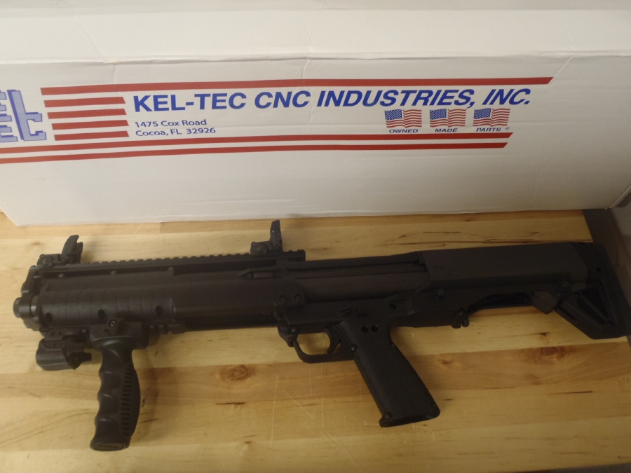 Kel-Tec Cnc Industries Kel-Tec Ksg 12 Ga. Pump Shotgun Nib, Crimson ...