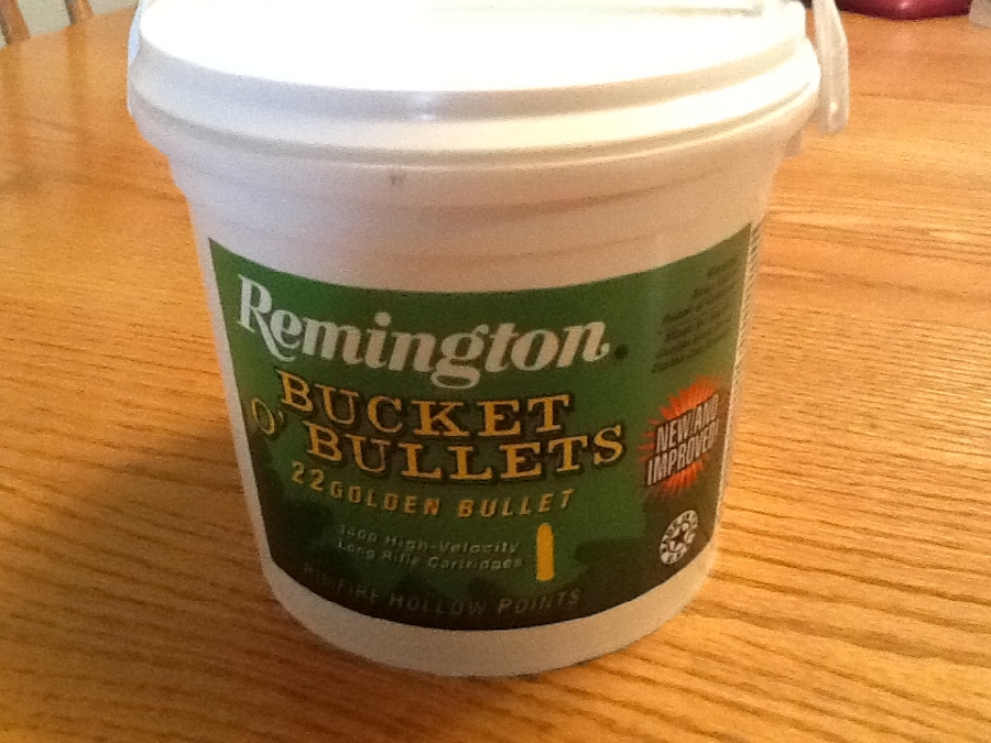 1400 Rounds 22 Lr- Remington Bucket For Sale at GunAuction.com - 12571035