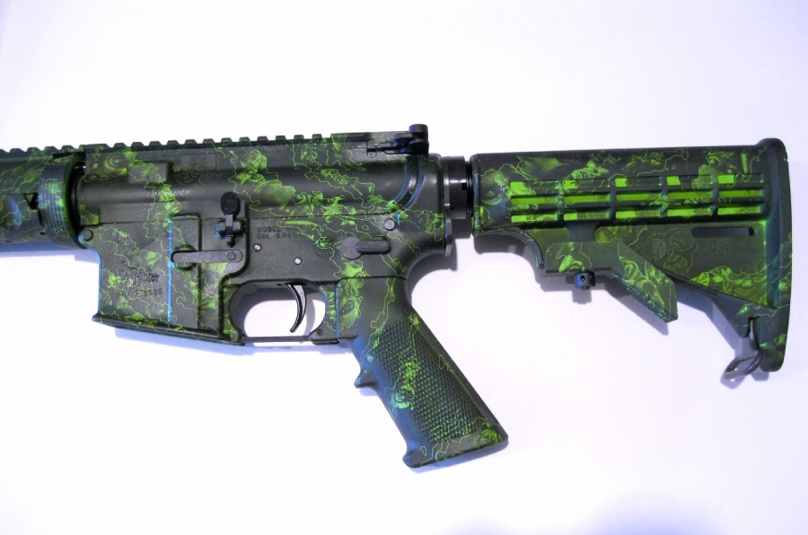 Stag Model 3 Grn Zombie Camo 5.56/.223 For Sale at GunAuction.com ...