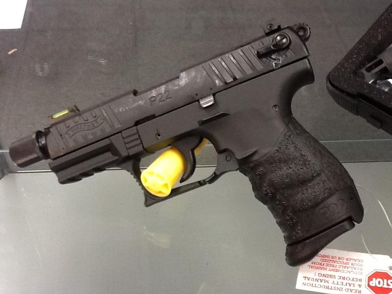 Walther Tactical P22q 22lr Da 3.4tb B 10rd Nib For Sale at GunAuction ...