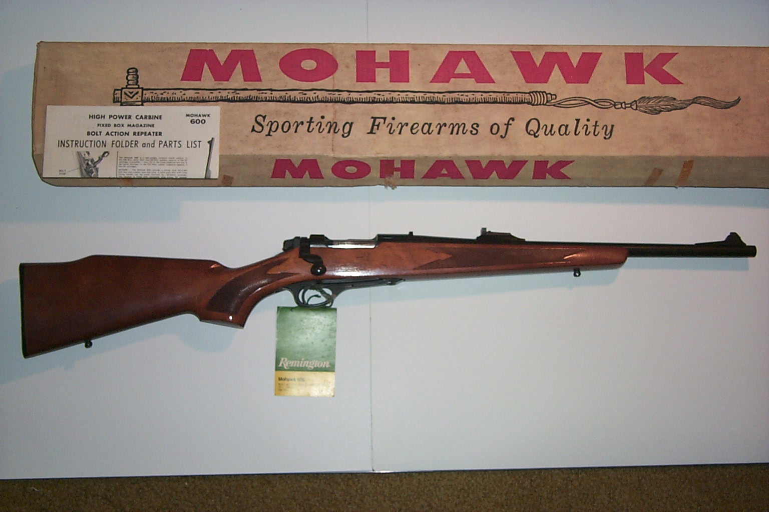 Remington REMINGTON 600 MOHAWK 308 W/BOX HANG TAG
