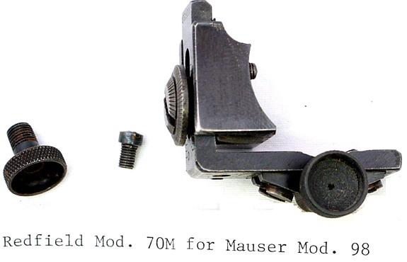 Redfield Model 70m Aperture Sight For 98 Mauser For Sale at GunAuction ...