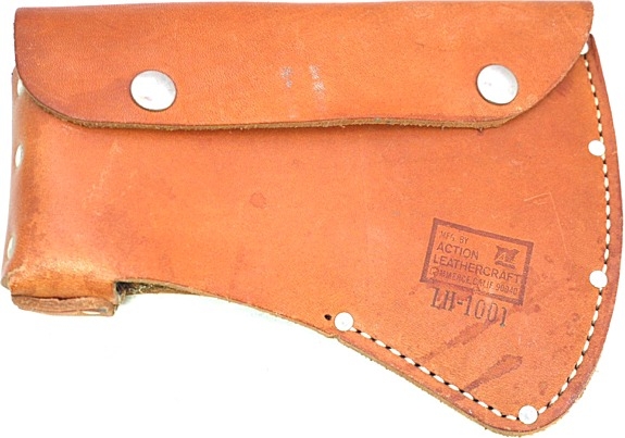 Axe Sheath, Single Bit, 8 inch blade, Leather