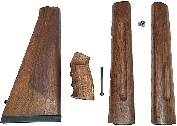 Rock River Arms Standard A2 Rifle Walnut Stock Set For Sale at ...