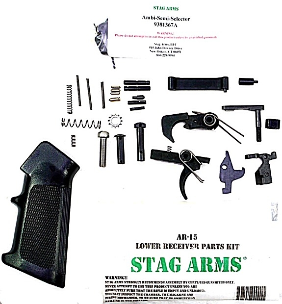 STAG ARMS AR15 Lower Parts Kit w/Ambi. Safety