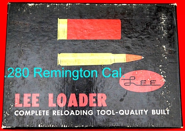 Lee Classic Loader .280 Remington Cal. Like New For Sale at GunAuction ...