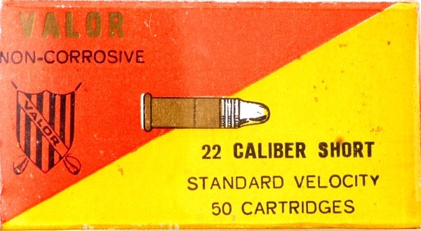 Valor .22 Short Standard Velocity Ammo For Sale at GunAuction.com ...