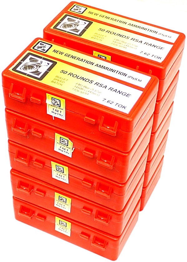 7.62 X 25mm 7.62 Tok Ammo, 500 Rnds New Generation For Sale at ...