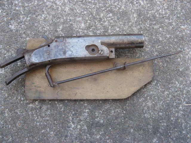 1890s DAVENPORT SHOTGUN RECEIVER BOOBY TRAP OLD