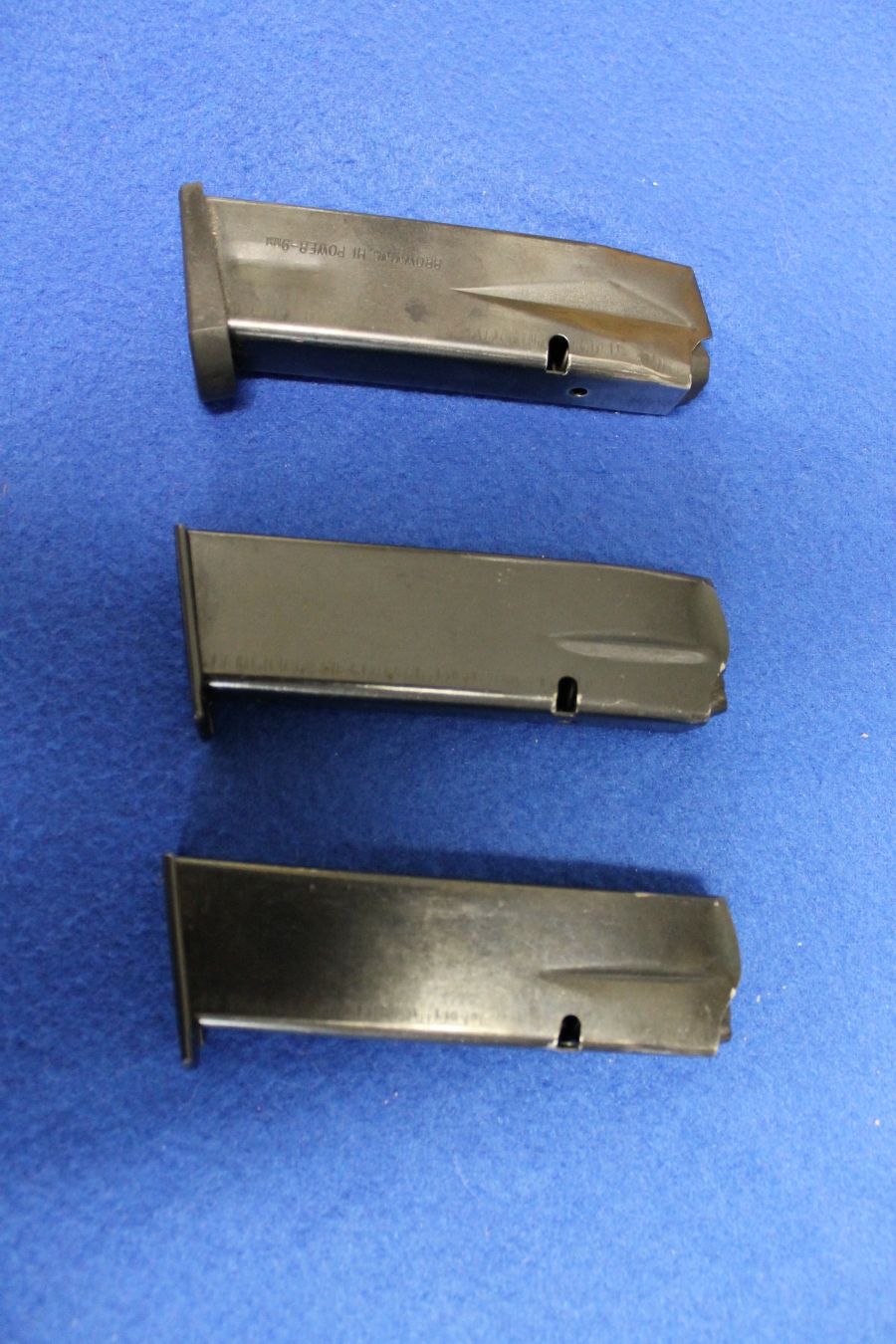 3 Hi-Power Magazines Browning Hi Power 13 Round For Sale at GunAuction ...