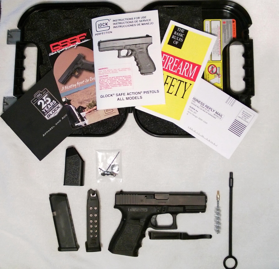 Glock Inc. Glock 19 3rd Gen 3 W/ Box 2 Mags For Sale at GunAuction.com ...