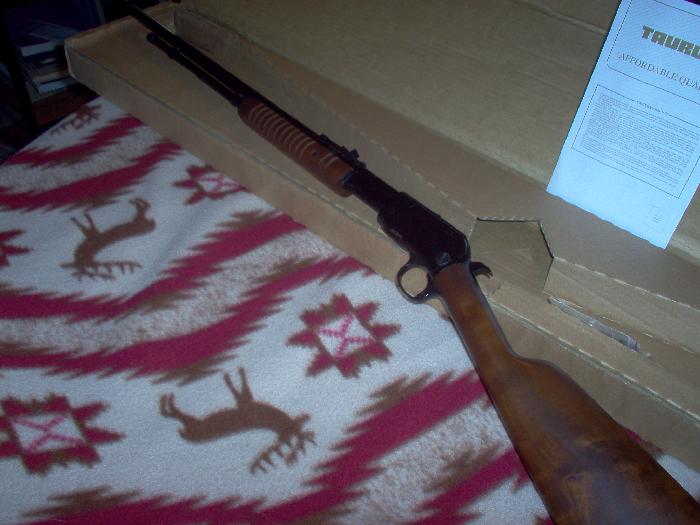 Taurus Model 172 Pump. .17 Hmr. For Sale at GunAuction.com - 7782389