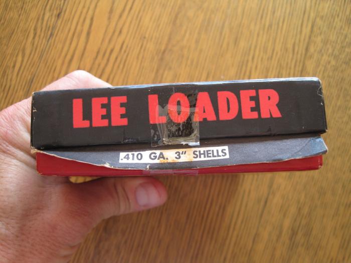 Lee Loader .410 Ga Old Black Red Box Complete For Sale at GunAuction ...