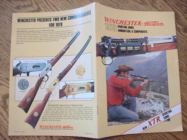 Winchester 78 cat Legendary Lawmen Antlered Game