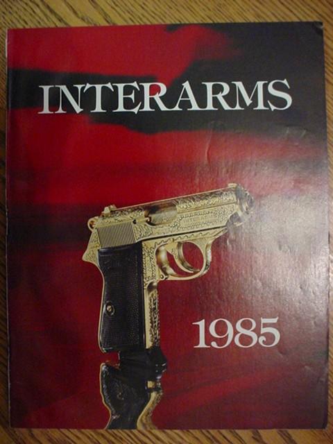 Interarms 1985 catalog Walther Luger Sig Sauer