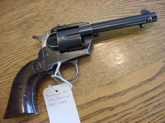 Savage Arms Corp. Model 101 Single Shot .22 Revolver For Sale at ...