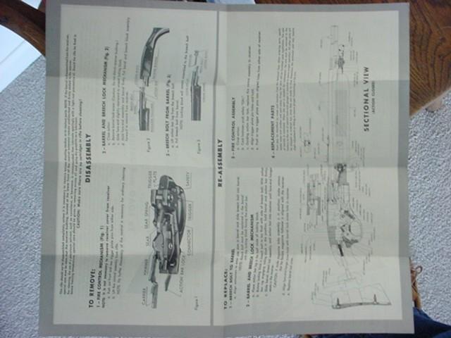 Remington 572 Pump .22 Original Instruction Manual For Sale at ...