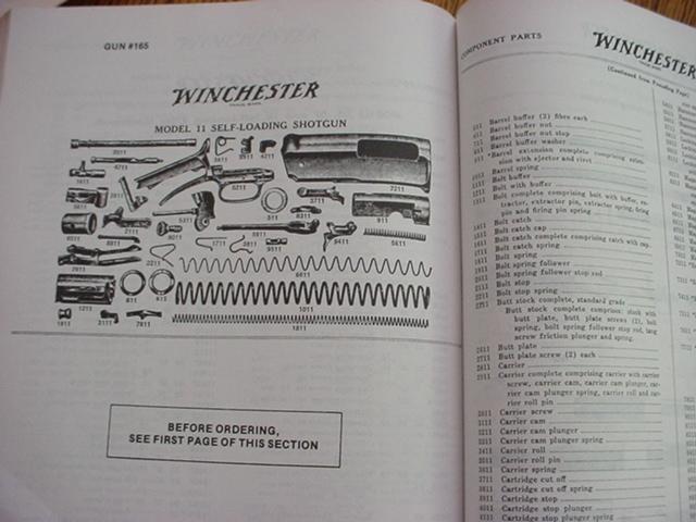 Gun Parts Catalog Winchester Remington Colt S&W For Sale at GunAuction ...