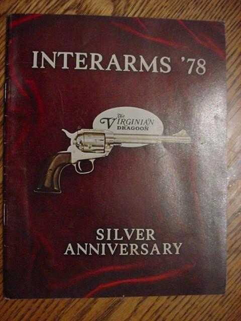 Interarms 1978 Catalog Virginian Dragoon Walther For Sale at GunAuction ...