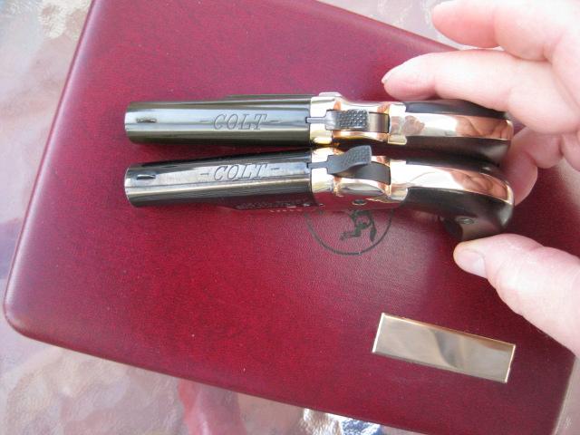 Colt 4th Gen. .22 Short Derringers Pair + Display Box For Sale at ...