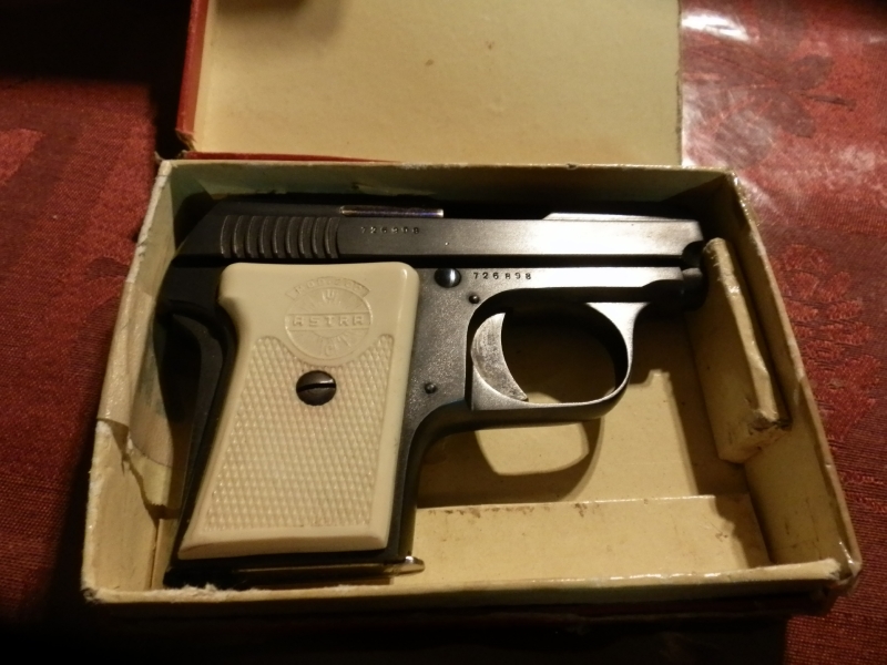 Astra-Unceta Sa Astra Cal 6.35 (25acp) In Box For Sale at GunAuction.com - 10764592