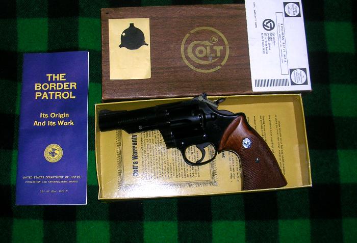 Colt Border Patrol Rev. In Box New 357 Mag For Sale at GunAuction.com ...