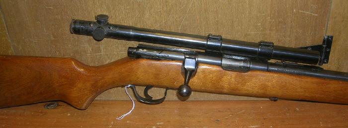 Stevens, J. Arms Co. Stevens Model 86d Cal 22 With Vintage M4 Mossberg ...