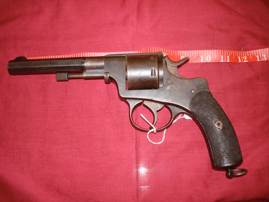 Simson & Company, Suhl Germany Black Powder Cartridge Revolver, 1884 ...